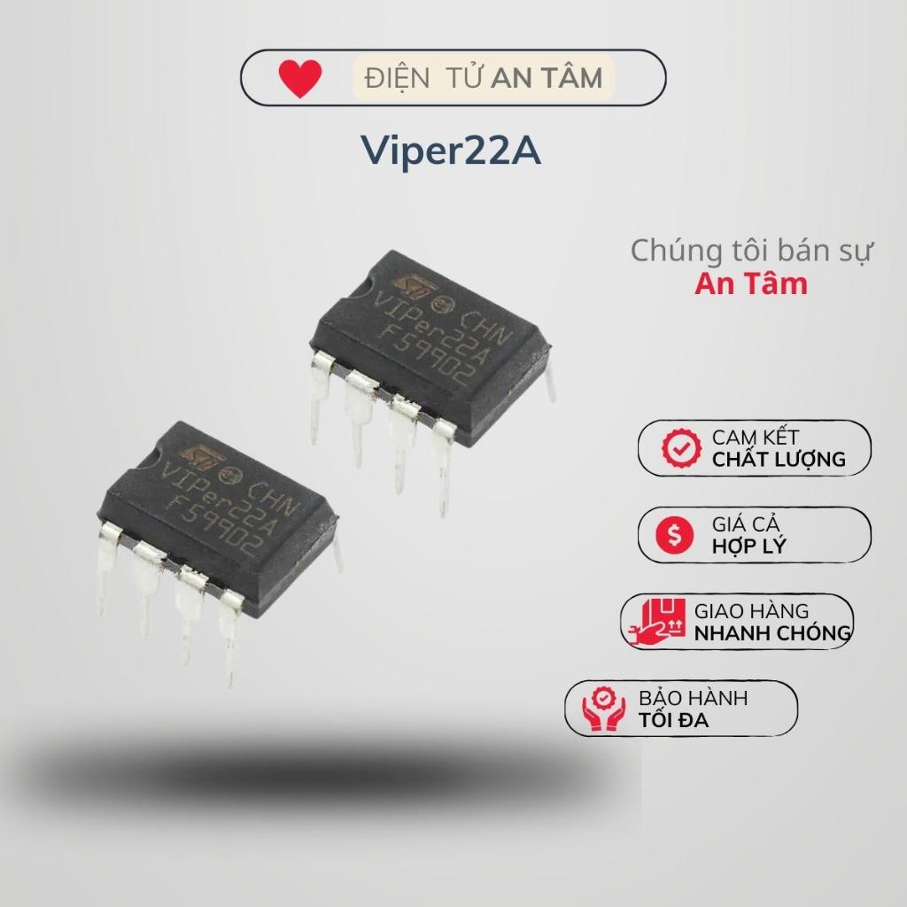 Viper22A IC nguồn Viper22A chính hãng(1 con) Điện Tử An Tâm. | Shopee ...