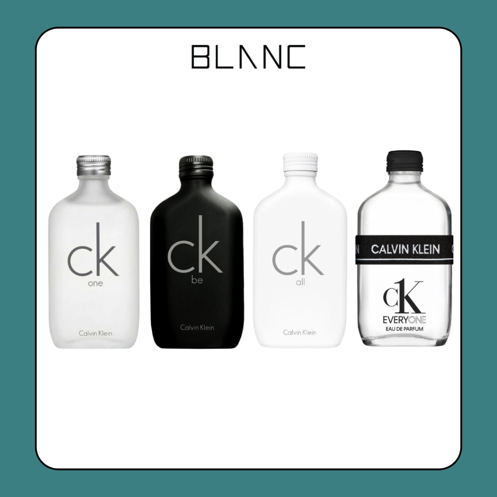Mẫu dùng thử nước hoa Calvin Klein CK One - CK Be - CK All - CK ...