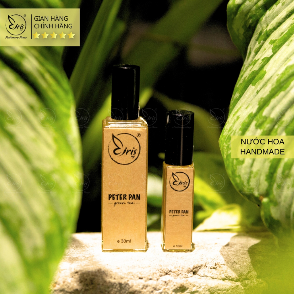 Nước Hoa Handmade IRIS PERFUME, Mùi PETER PAN, Tông Trà Xanh Đắng ...