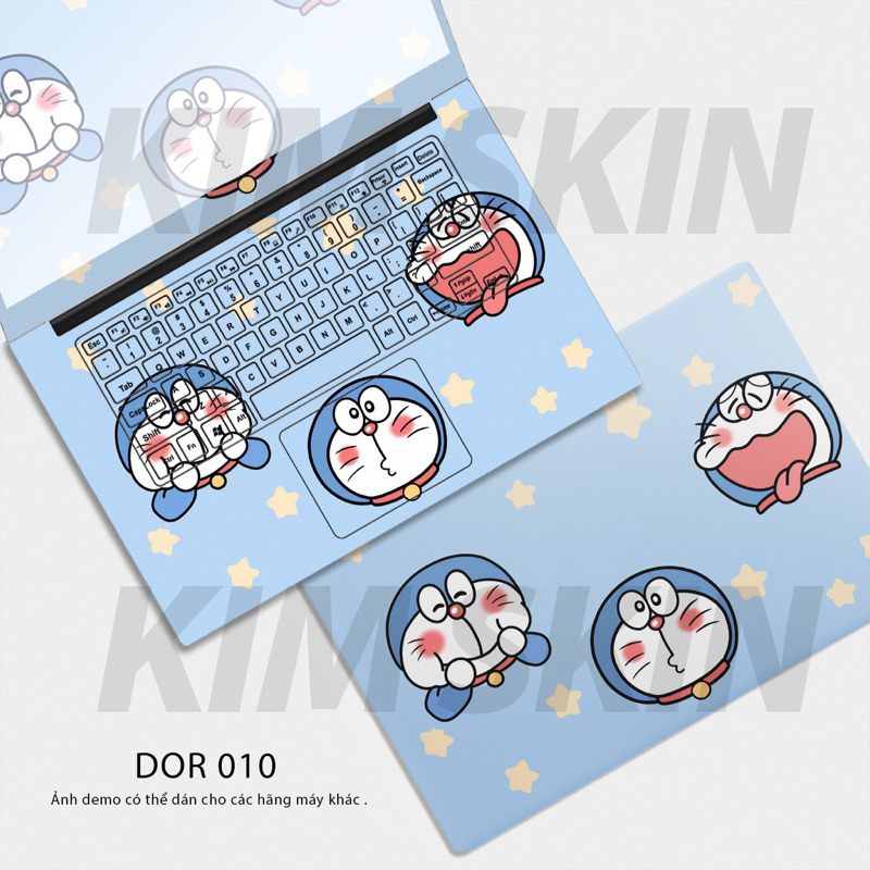 Miếng Dán Skin Laptop 12 mẫu DOREMON - Skin Dành Cho Tất Cả Các Dòng ...