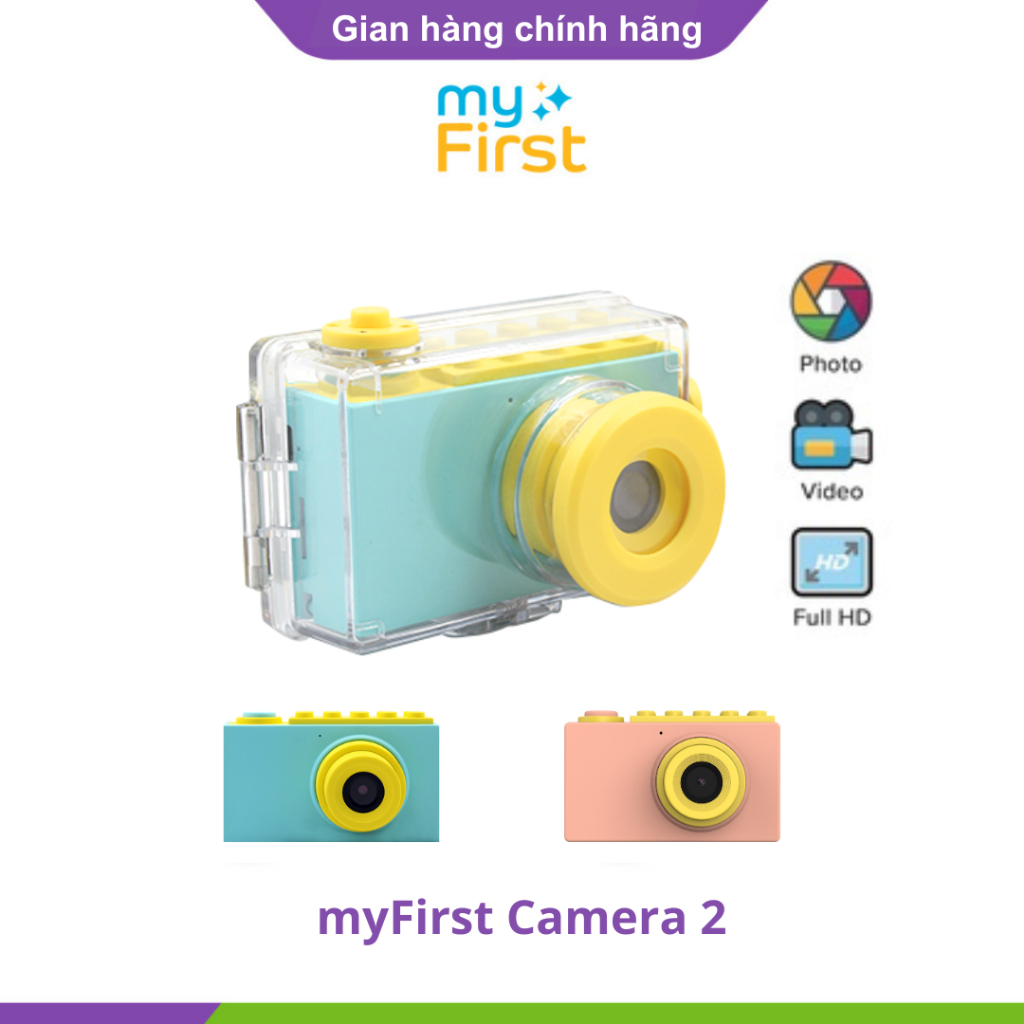 [TẶNG VỎ CHỐNG NƯỚC] Máy ảnh trẻ em myFirst Camera 2 - Máy ảnh kỹ thuật ...