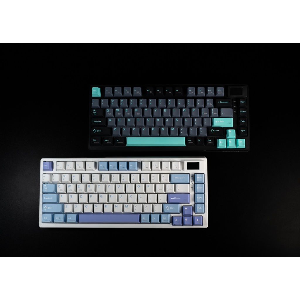 Bàn Phím Cơ Không Dây Monka 3075 Pro V2 Có Lcd (Switch KTT Hyacinth ...