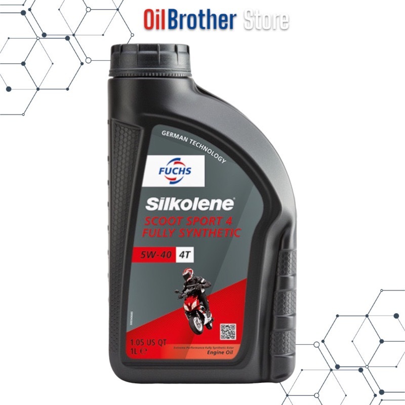 Nhớt Fuchs Silkolene Scoot Sport 5W40 | Shopee Việt Nam