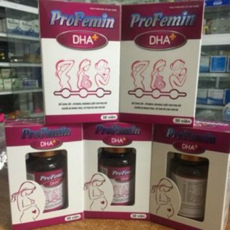 VIÊN SẮT TỔNG HỢP PROFEMIN DHA+ | Shopee Việt Nam