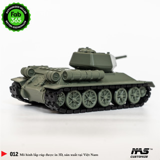 [NAS] Mô hình lắp ráp xe tăng Nga T-34-85 1/48, Mô hình quân sự xe tăng Nga T34 85 tỉ lệ 1/48 ...