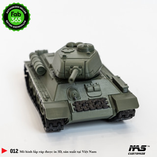 [NAS] Mô hình lắp ráp xe tăng Nga T-34-85 1/48, Mô hình quân sự xe tăng Nga T34 85 tỉ lệ 1/48 ...