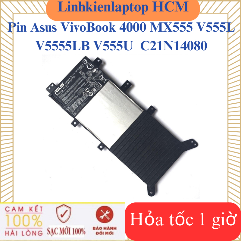 Pin asus VivoBook 4000 MX555 V555L V5555LB V555U – pin laptop asus ...