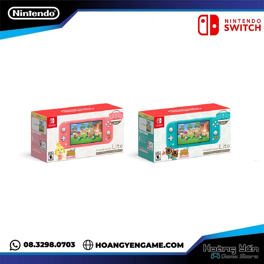 Máy Nintendo Switch Lite Animal Crossing Bundles | Shopee Việt Nam
