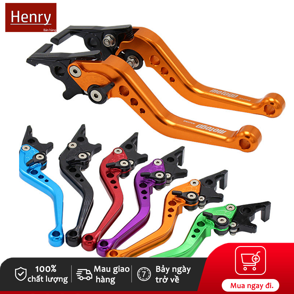 Henry Tay phanh xe máy, xe điện sáu màu tùy chọn (giá 1 đôi, bao gồm ...