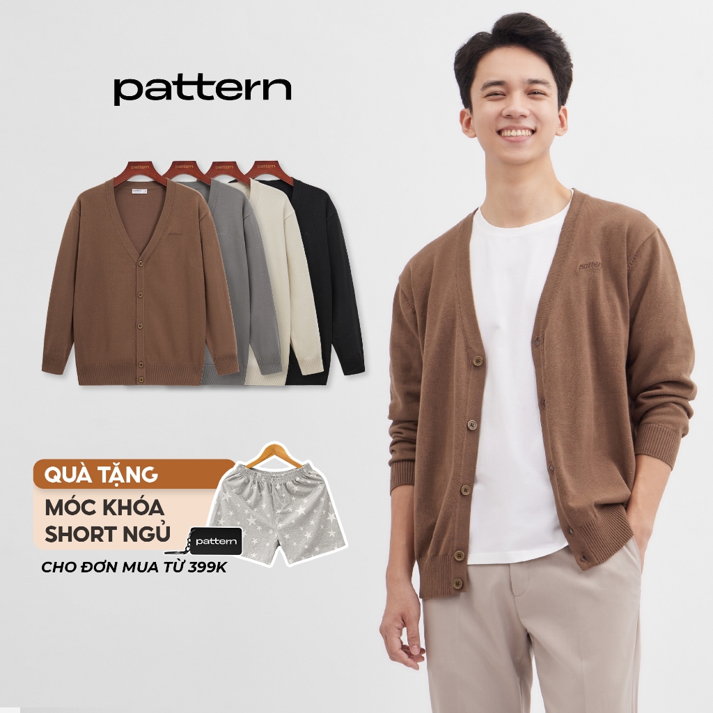Áo Khoác Len Cardigan Basic 4 Màu PATTERN PK009 | Shopee Việt Nam