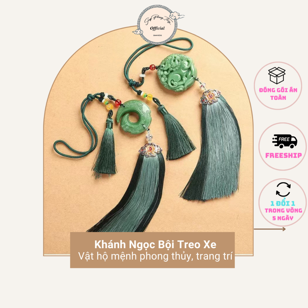 Khánh Treo Ô Tô, Ngọc Bội Tỳ Hưu May Mắn và Phong Thủy Cho Xe Hơi ...