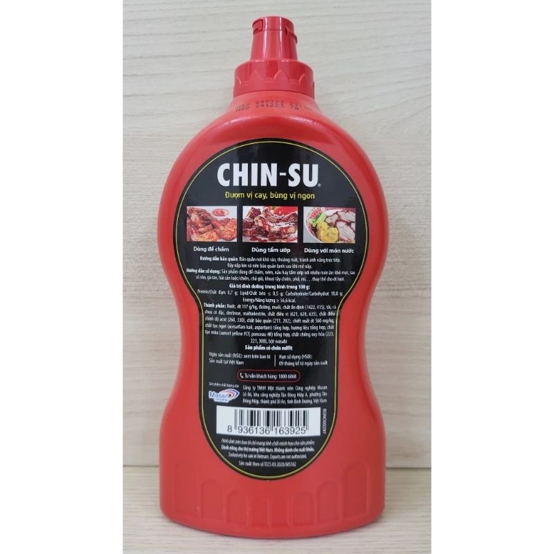 tương ớt Chin-su chai 1kg | Shopee Việt Nam
