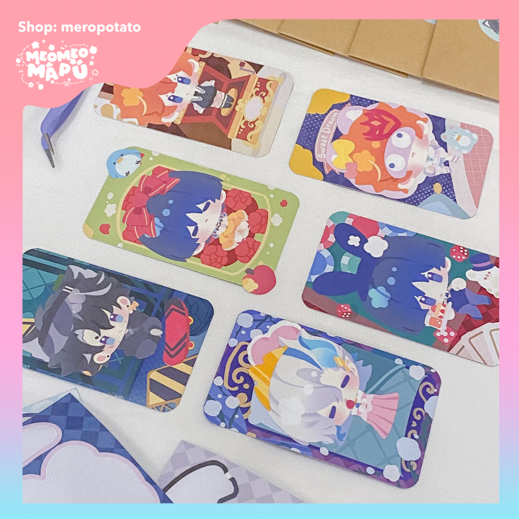 Sticker dress up / hình dán trang trí Genshin Impact (đọc kĩ mô tả ...