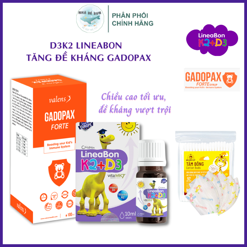 Vitamin D3 K2 Lineabon D3k2 Tăng Chiều Cao 10ml | Shopee Việt Nam