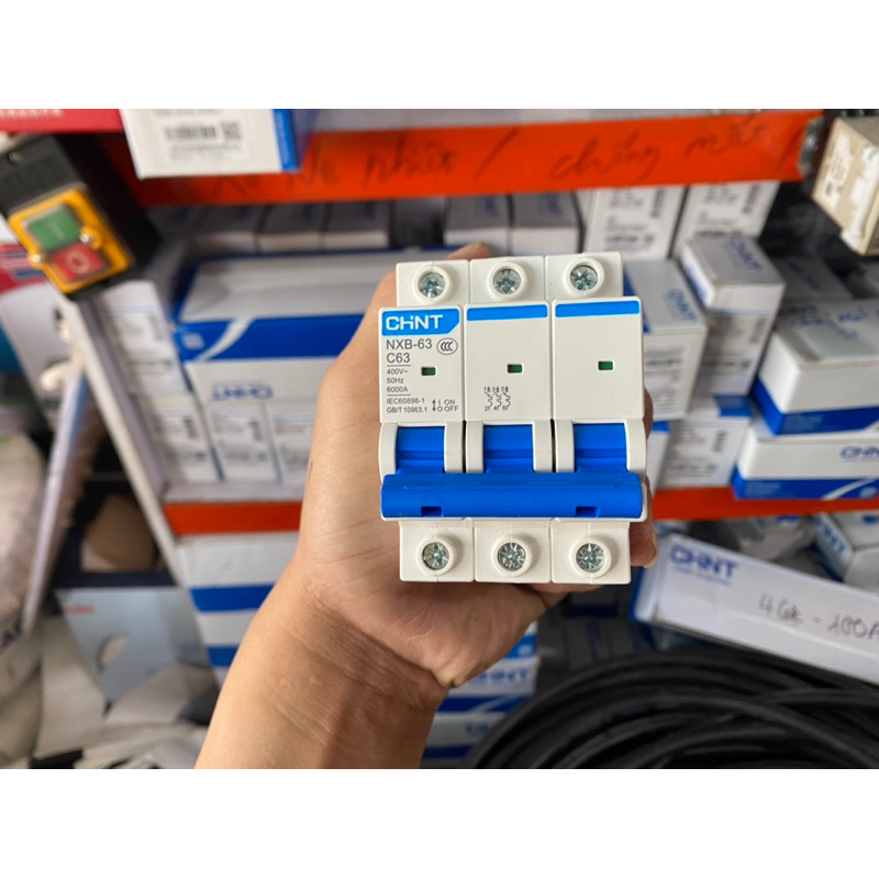 Aptomat NXB 3P C63 Sản Phẩm Chint Chính Hãng | Shopee Việt Nam