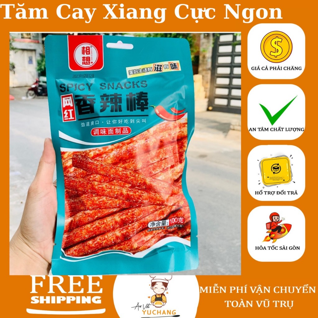 Tăm Que Xiang Cực Ngon - Ăn Vặt YuChang | Shopee Việt Nam