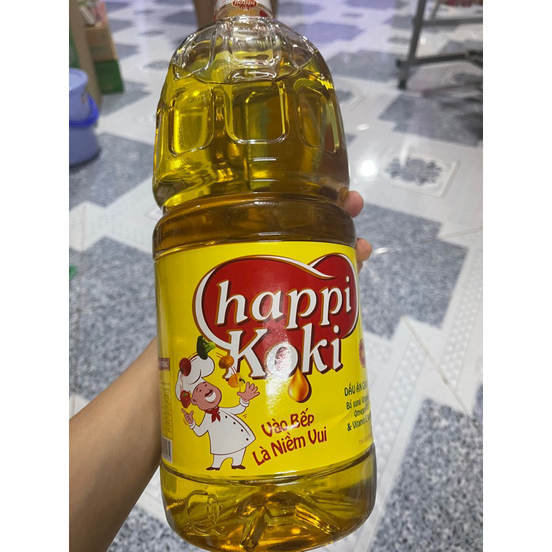 Dầu Ăn Happi Koki 2 Lít | Shopee Việt Nam