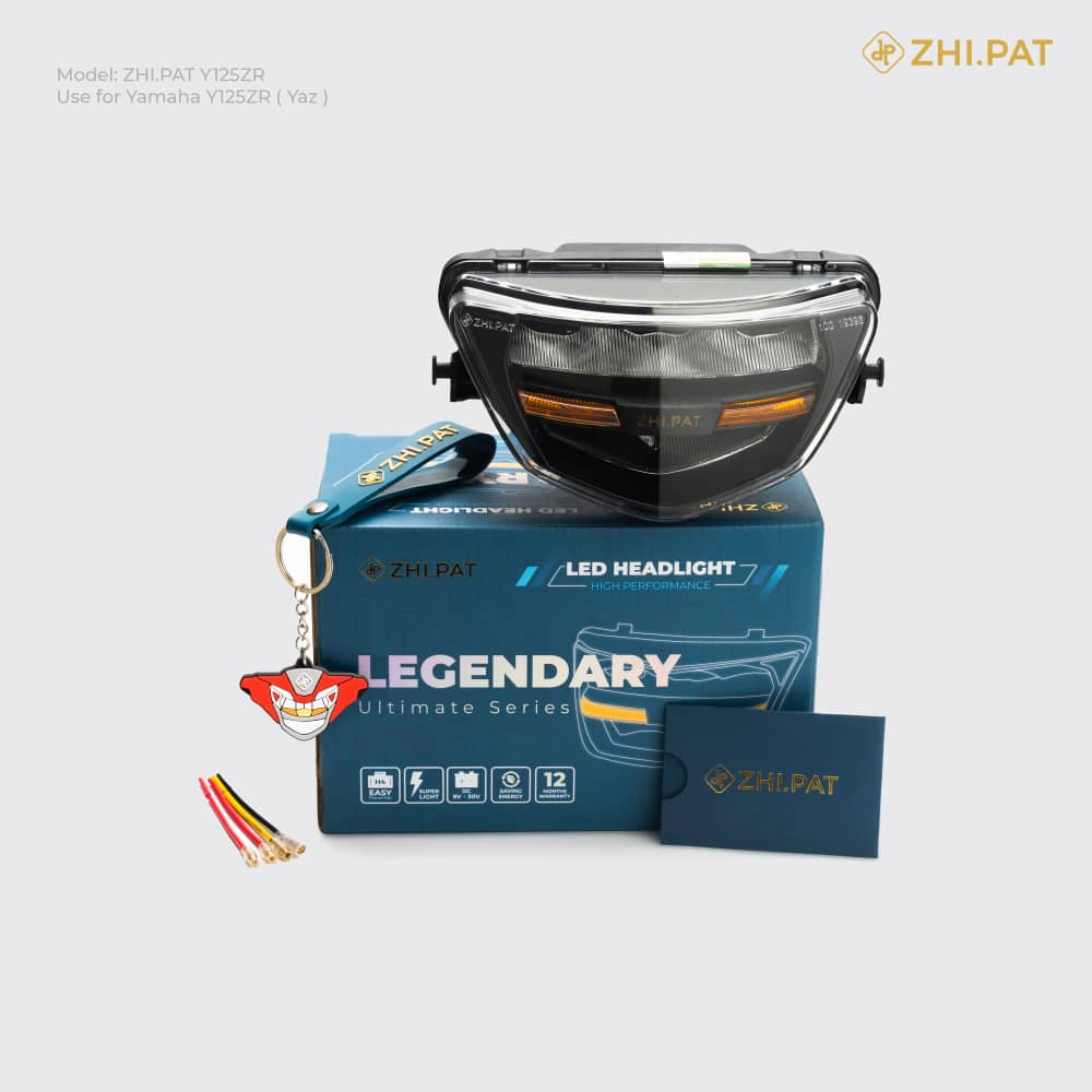 Đèn pha Led Zipat cho Yamaha Y125Z 125ZR chính hãng | Shopee Việt Nam