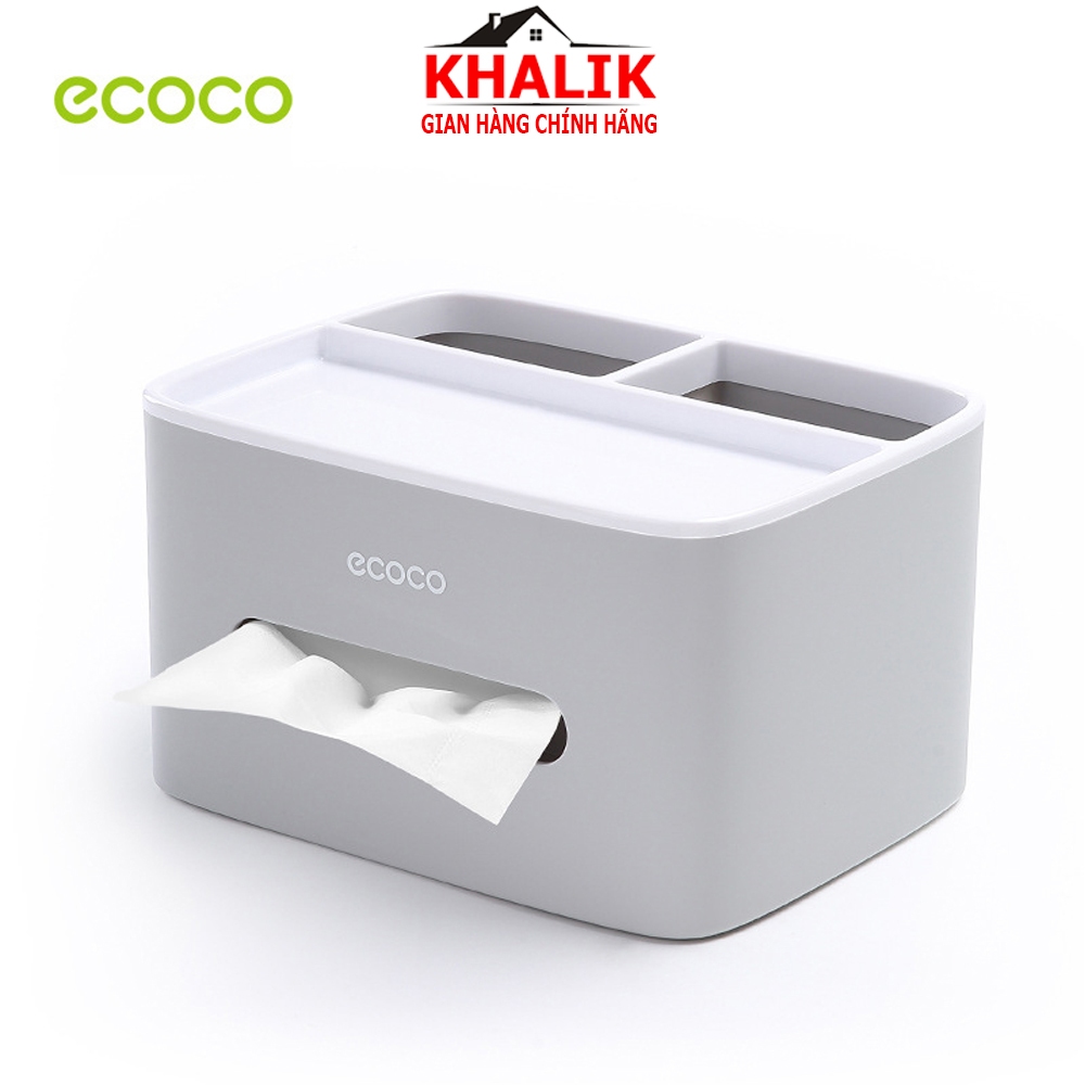 Hộp đựng khăn giấy đa năng Ecoco E1602 chính hãng | Shopee Việt Nam