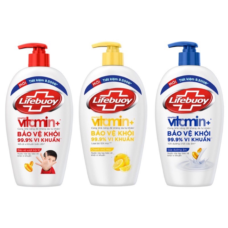 Nước Rửa Tay Lifebuoy 450ml | Shopee Việt Nam