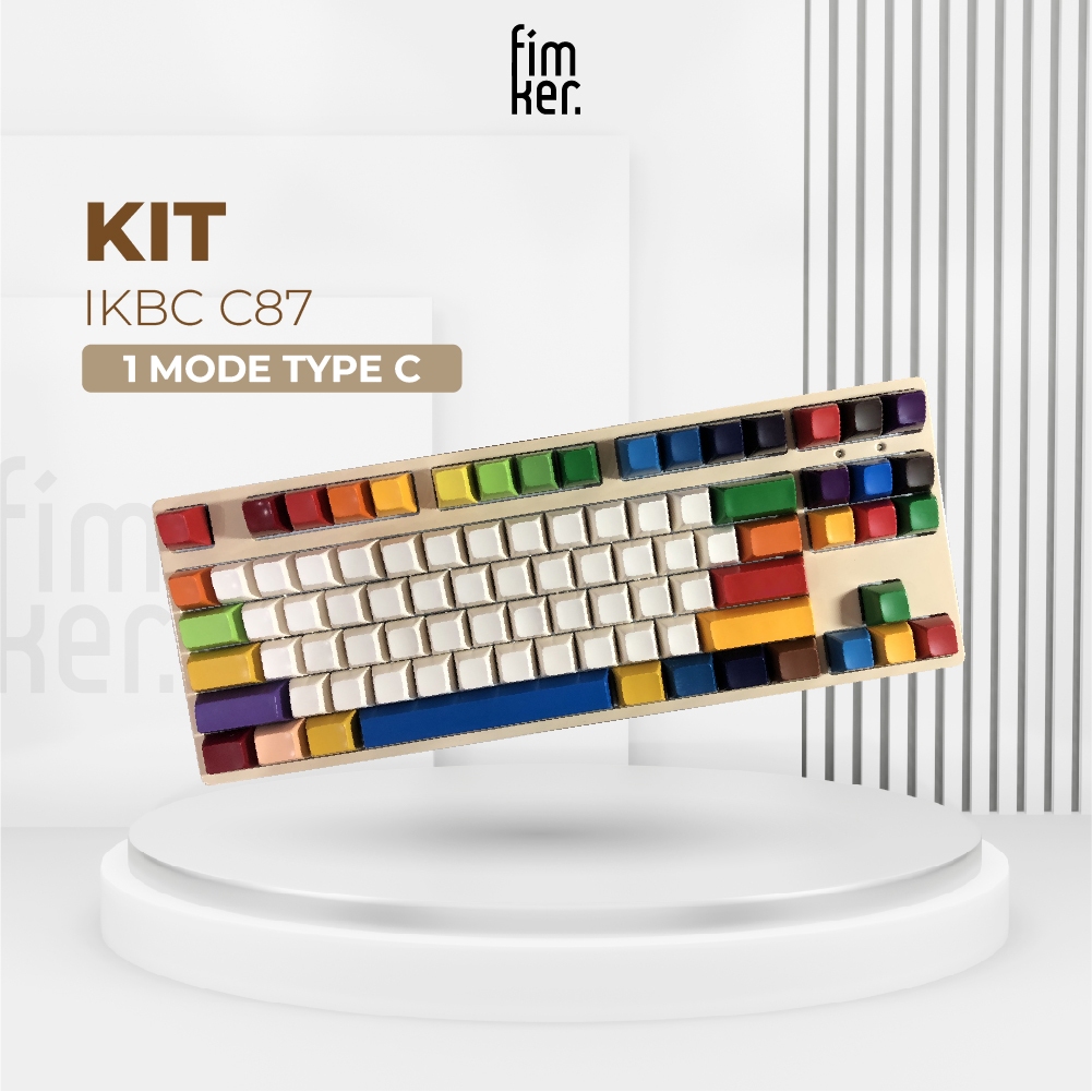 Kit bàn phím IKBC C87 retro style | Shopee Việt Nam