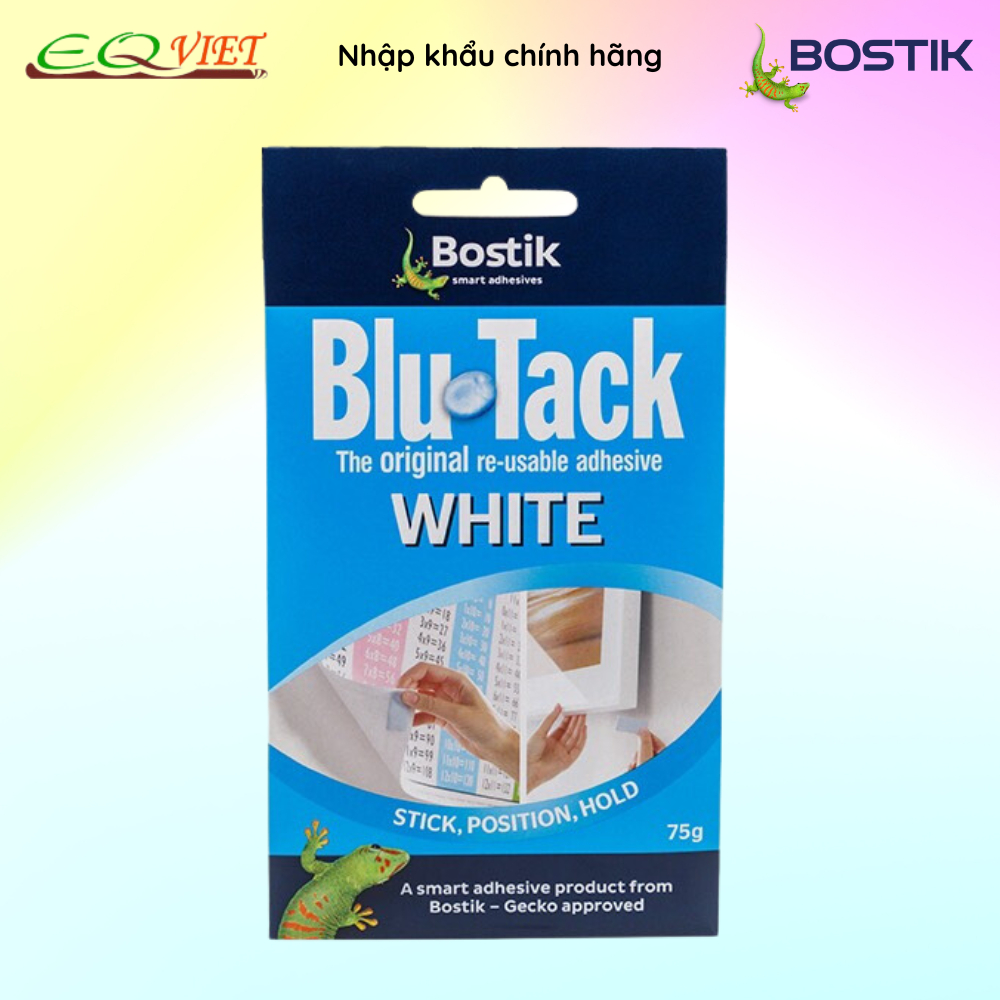 Đất sét dính đa năng nhập khẩu Úc Blu-tack Bostik 75g - 10 công dụng hữu ích | Shopee Việt Nam