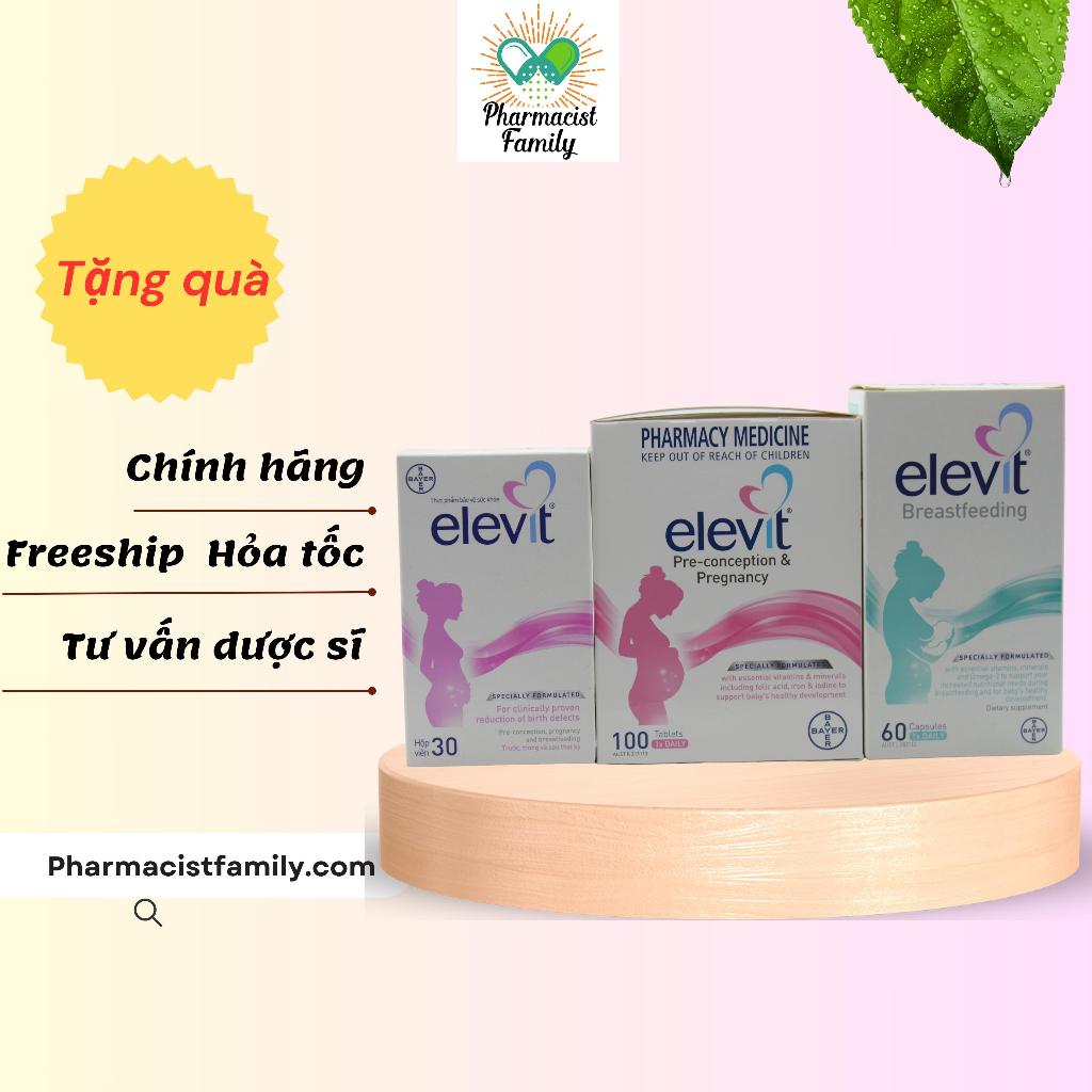Elevit [Mẫu mới] - Multivitamin cho bầu và sau sinh - Chính hãng ...