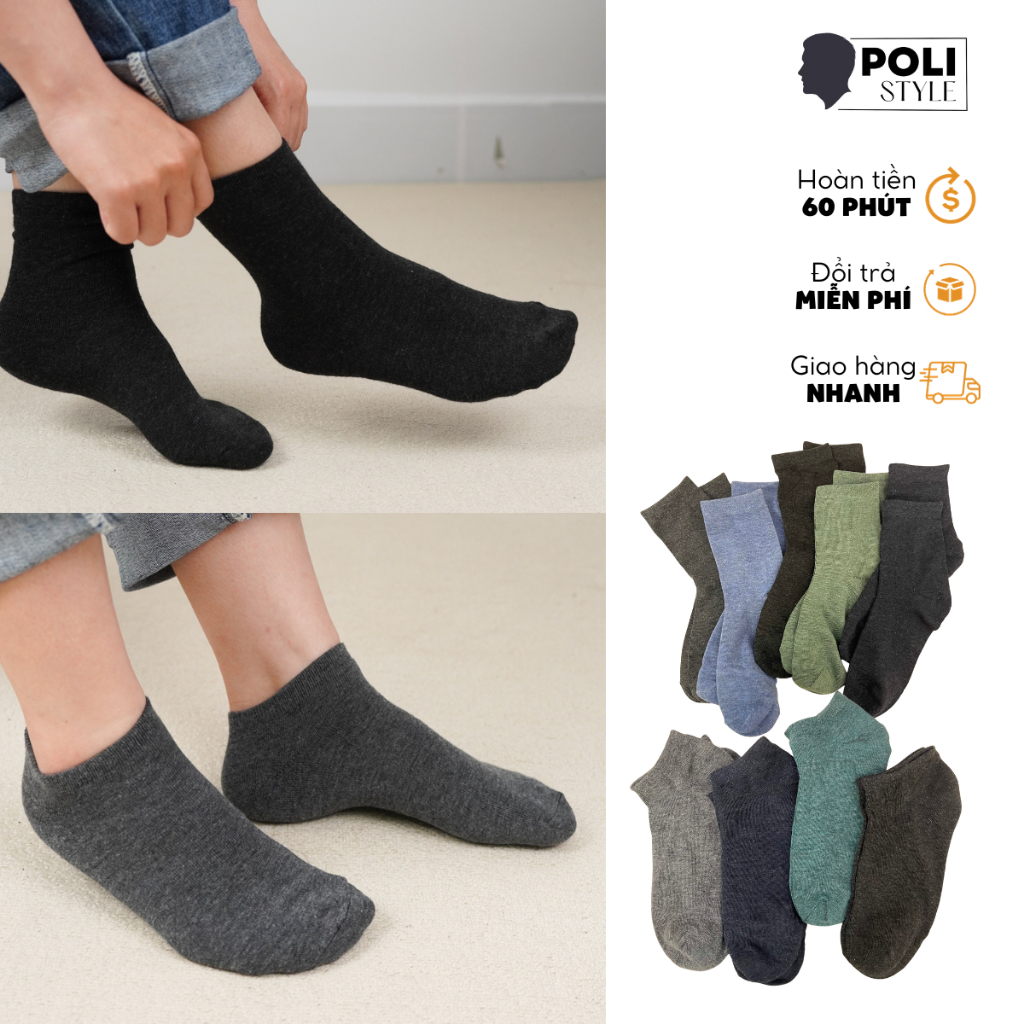 Tất nam vớ nam nữ co giãn dày dặn thời trang | Shopee Việt Nam