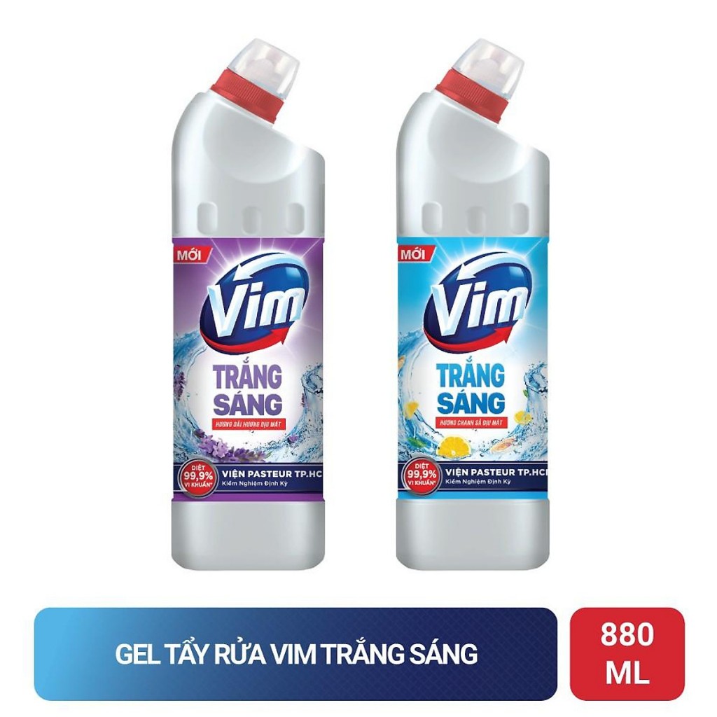 Nước Tẩy Bồn Cầu Vim Xanh, Trắng Chai 450g - 880g | Shopee Việt Nam