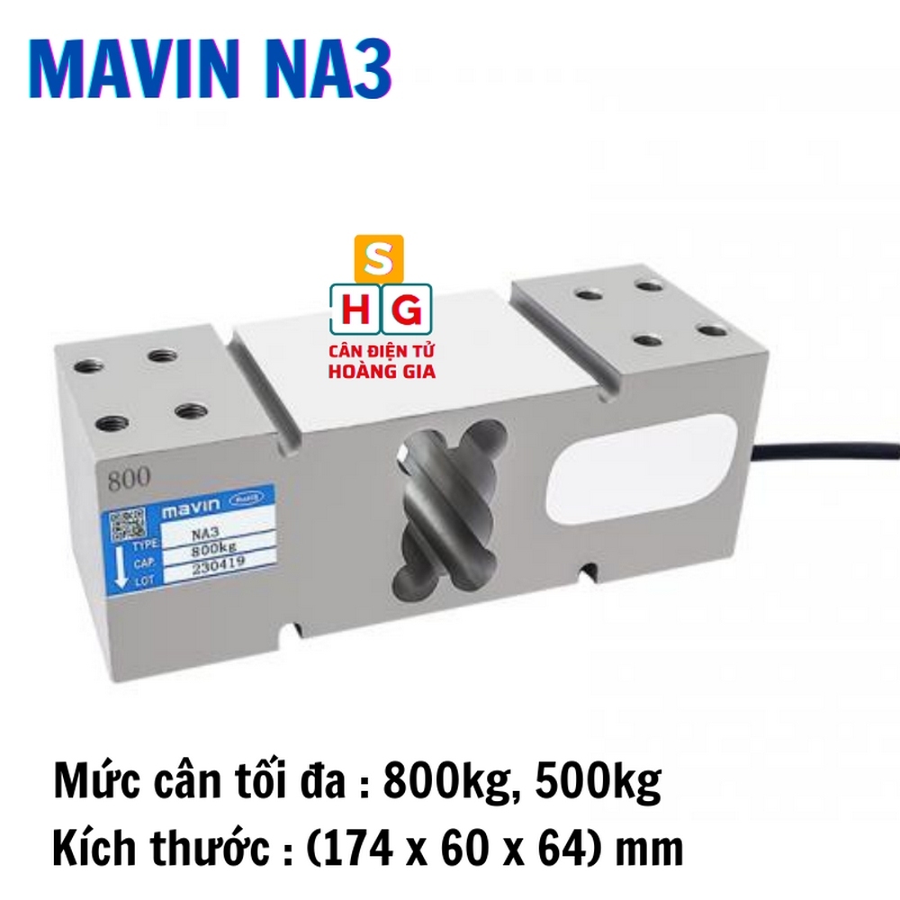 Cảm biến cân điện tử Loadcell NA3 Mavin 500kg Chính hãng | Shopee Việt Nam