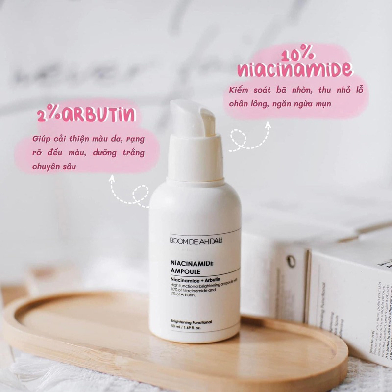 Serum Boom De Ah Dah Niacinamide & Arbutin | Shopee Việt Nam