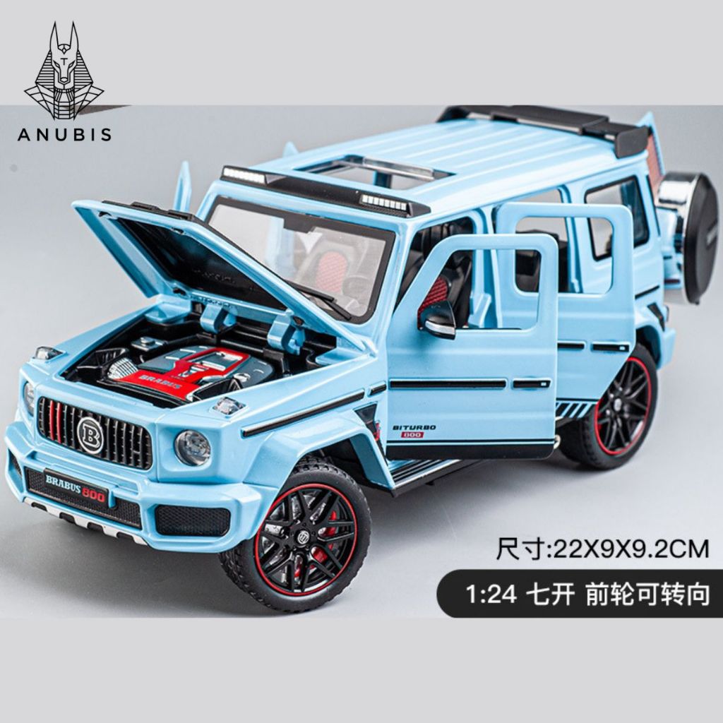 Mô Hình Xe Ôtô Kim Loại 1/24 Siêu Xe MERCEDES BENZ BRABUS G800 Dùng Để ...