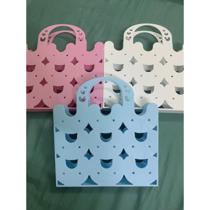 [Official] Bunny Beach Bag NewJeans siêu xinh kèm hộp (đọc kĩ mô tả sản ...