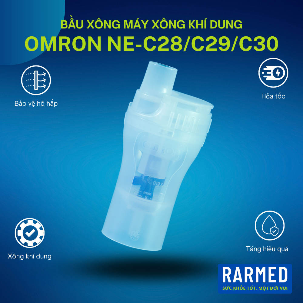 Phụ kiện bầu xông khí dung máy khí dung Omron NE-C28/C29/C30 | Shopee Việt Nam