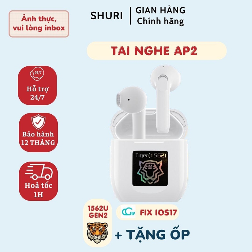 Tai Nghe Bluetooth AP2 Hổ Vằn 1562U Hồng Ngoại Made in Japan Cao Cấp ...