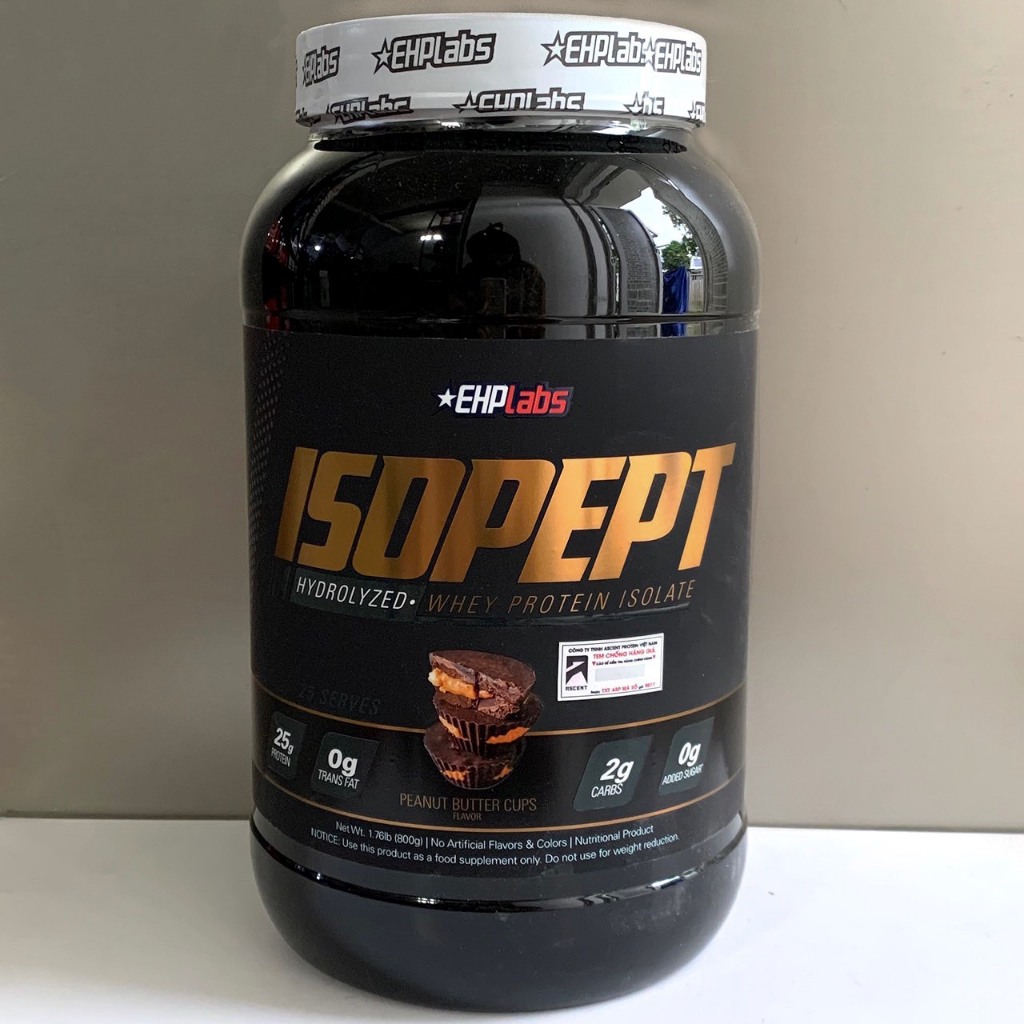 Hydrolyzed Whey Protein EHPlabs ISOPEPT : Thuỷ phân hấp thu nhanh 2lbs ...