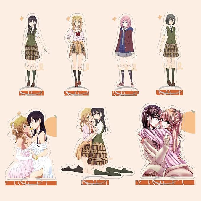Mô hình Standee GL Anime Citrus Cosplay Aihara Yuzu & Aihara Mei ...