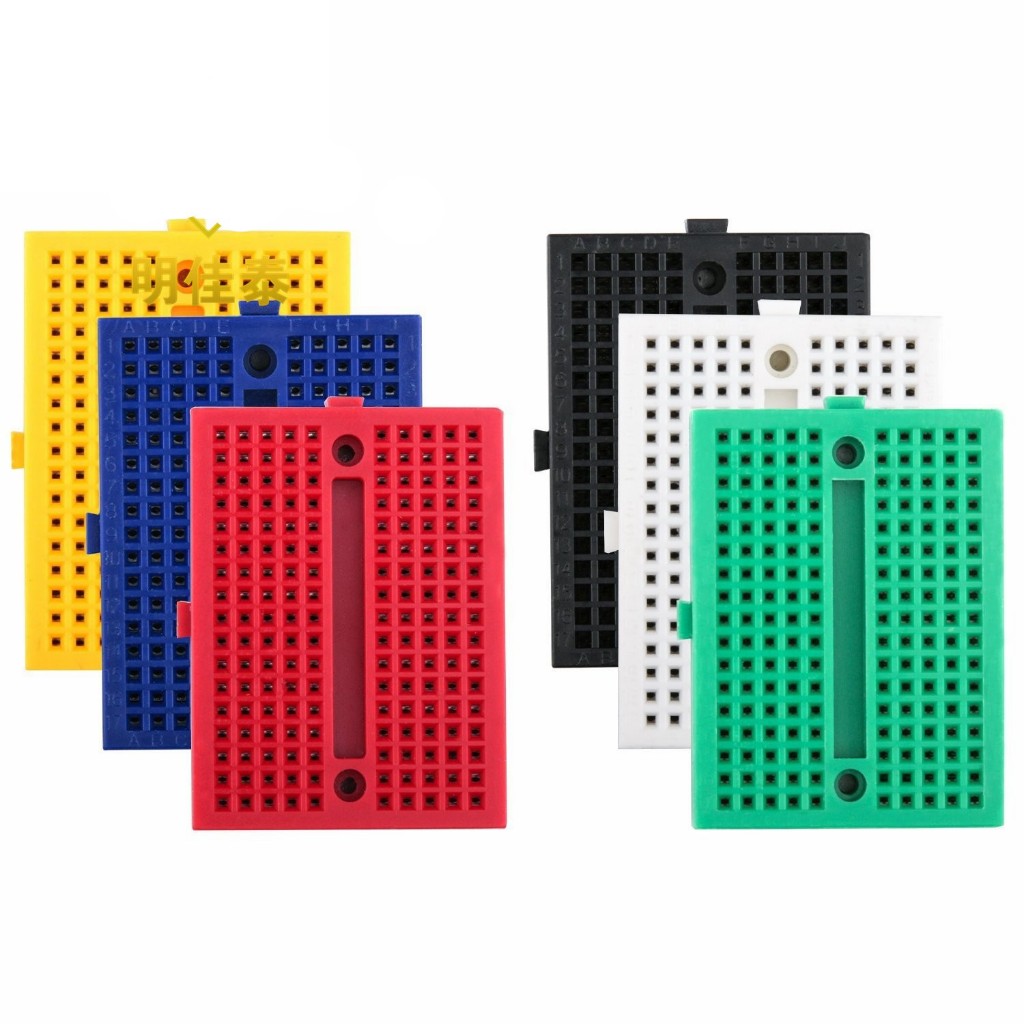Breadboard MB-102 170 Lỗ 35x47mm (Board test, cắm linh kiện, bo test ...