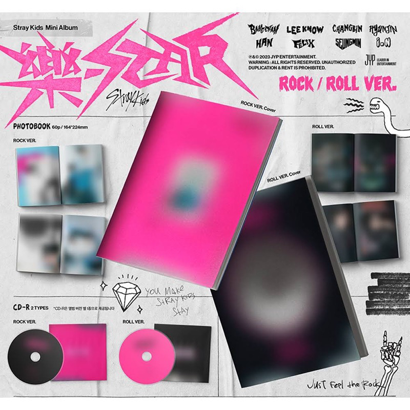 album nhạc Stray Kids ROCKSTAR bản photobook | Shopee Việt Nam