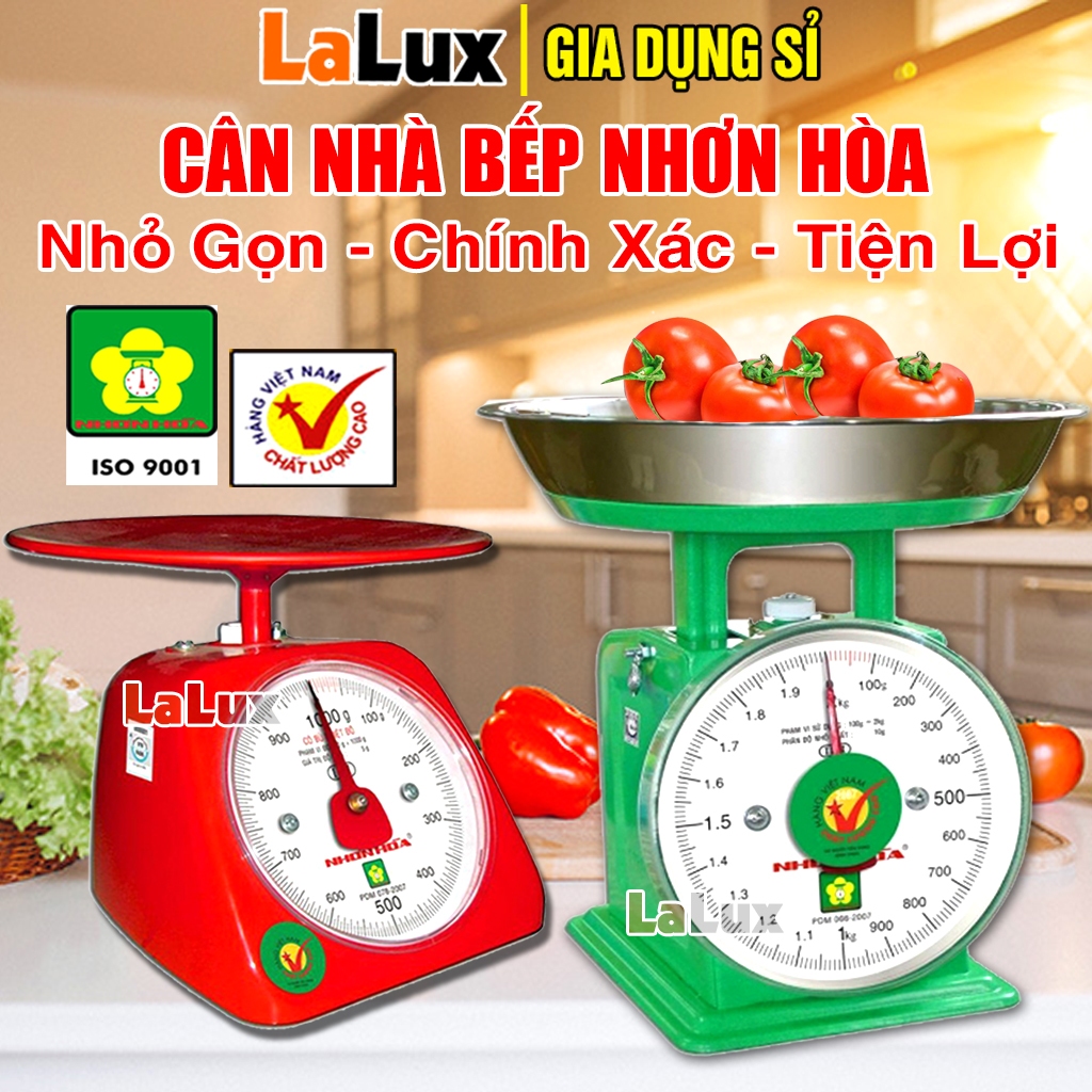 Cân Đồng Hồ Nhơn Hòa Thép/Nhựa 500Gr/1Kg/2Kg/5Kg - Cân Cơ Học Nhơn Hòa ...
