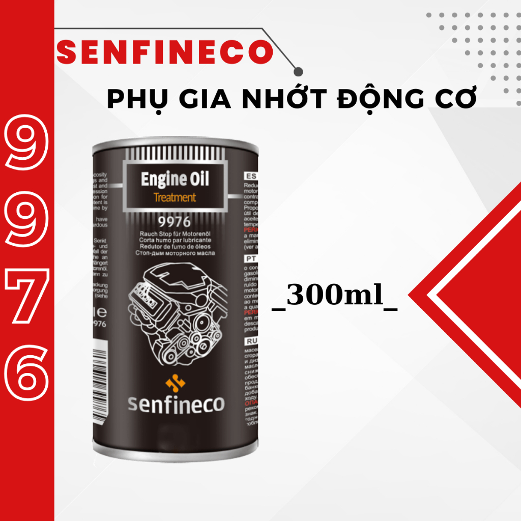 [Senfineco 9976] Phụ gia nhớt tăng chất lượng Engine Oil Stop Smoke ...