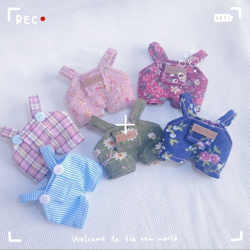 Yếm doll 10cm, outfit doll 10cm, Baby Three Macaron, Labubu | Shopee ...