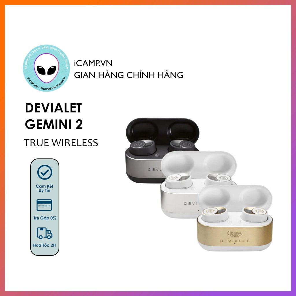 Tai Nghe Devialet Gemini II - Bảo Hành Chính Hãng 24 Tháng | Shopee Việt Nam