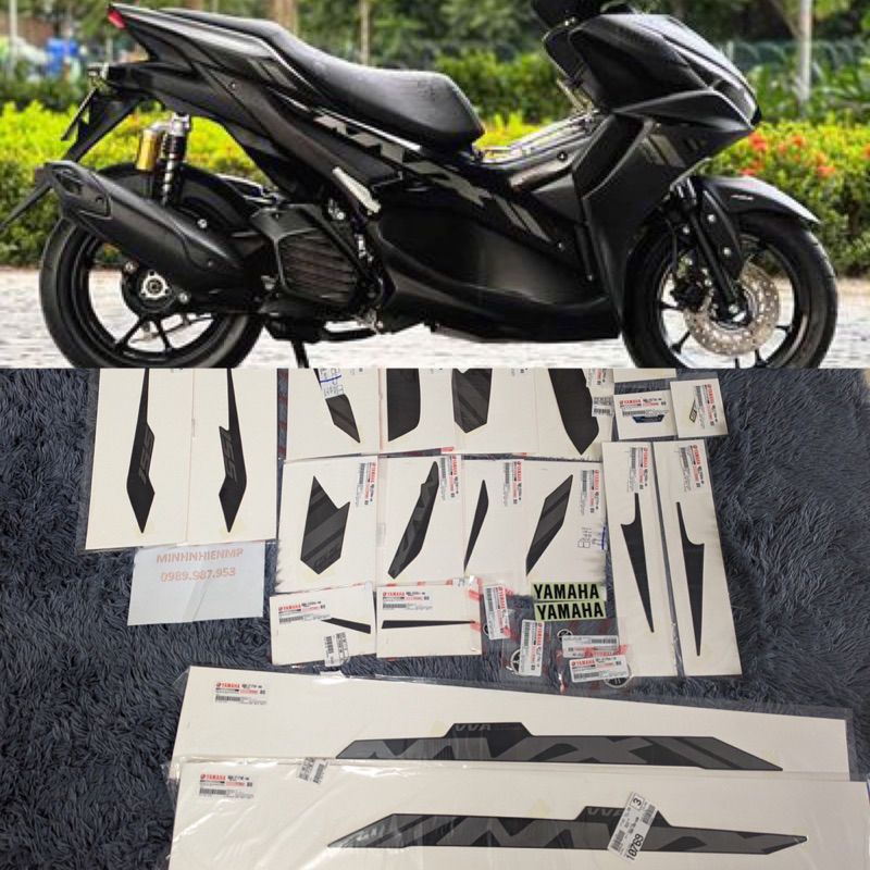 TEM NVX V2 BLACK 21 MÀU ĐEN | Shopee Việt Nam