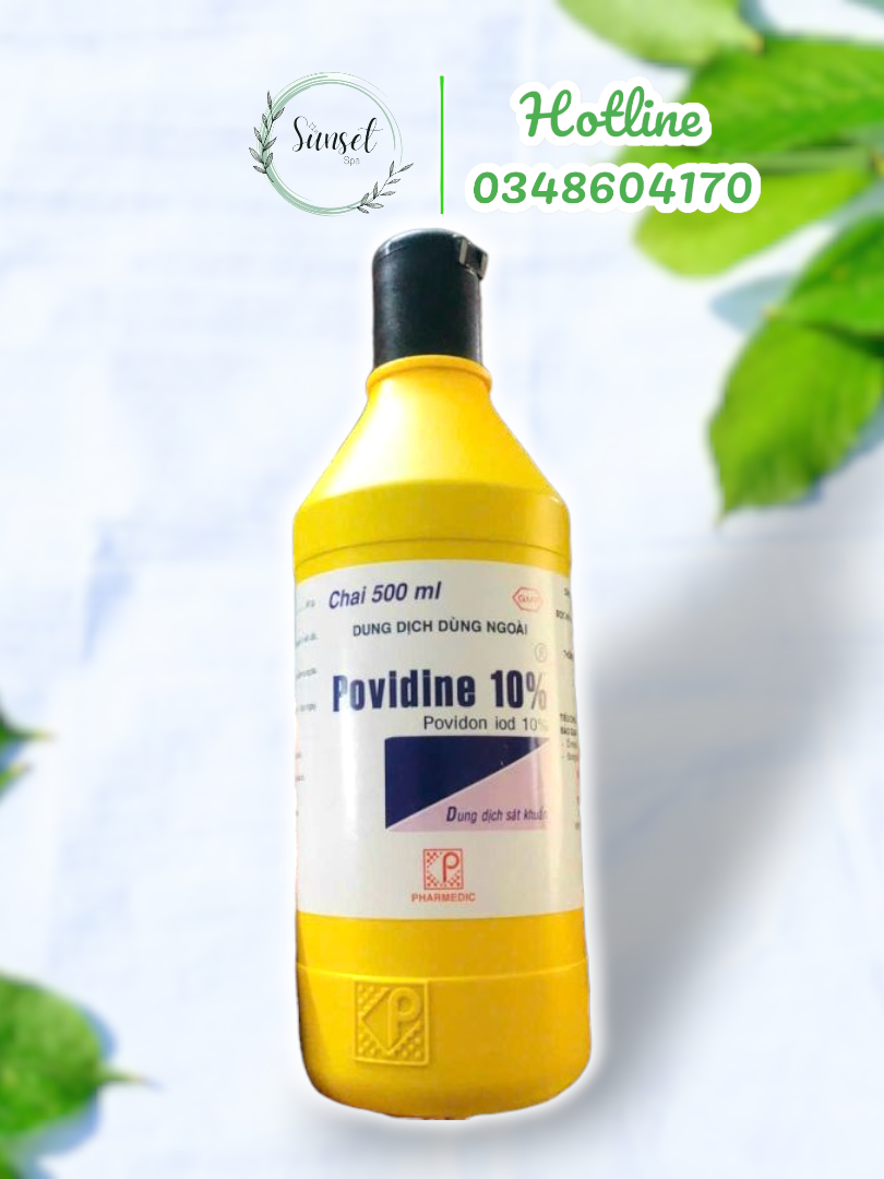 Dung Dịch Sát Khuẩn Povidine 500ml | Shopee Việt Nam