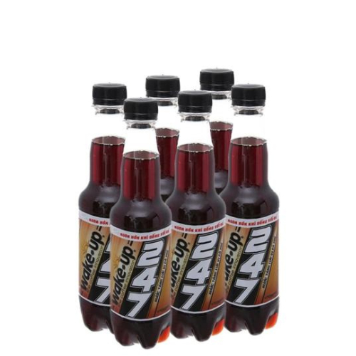 Lốc 6 Chai Nước Tăng Lực Wake up 247 Vị Cafe 330ml | Shopee Việt Nam