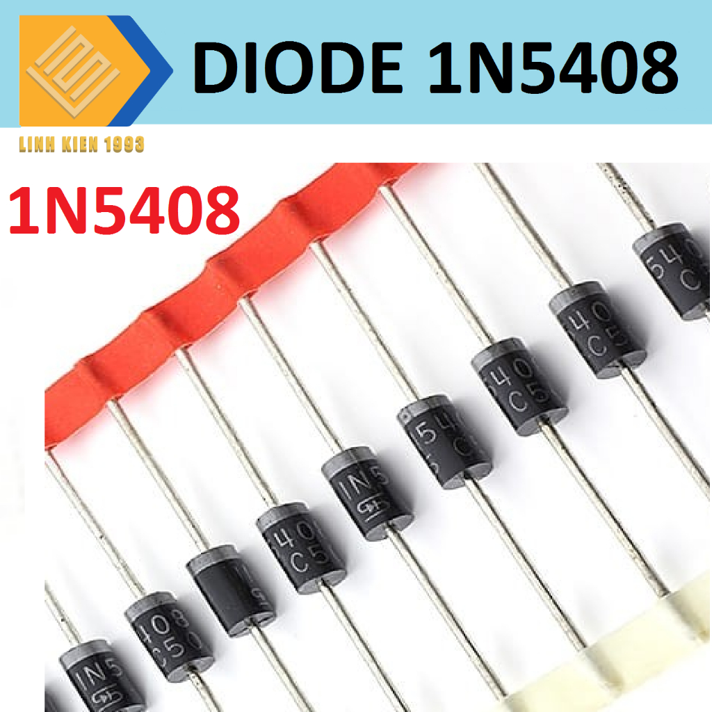 [ 5 CON ] Diode 1n5408 3A 1KV chân cắm | Shopee Việt Nam
