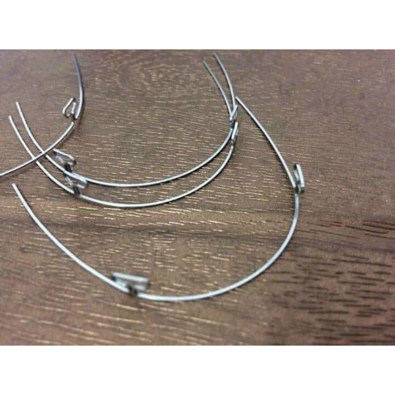 Dây cung T_ Loop đóng khoảng 4 răng cửa_nha khoa - Dây TMA | Shopee ...