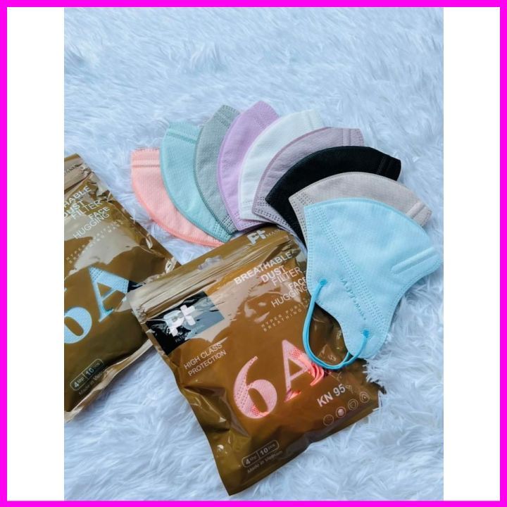 [BẢO VỆ LÀN DA] Combo 100 Chiếc Khẩu Trang 6A PT Mask Che Nắng Toàn Bộ ...