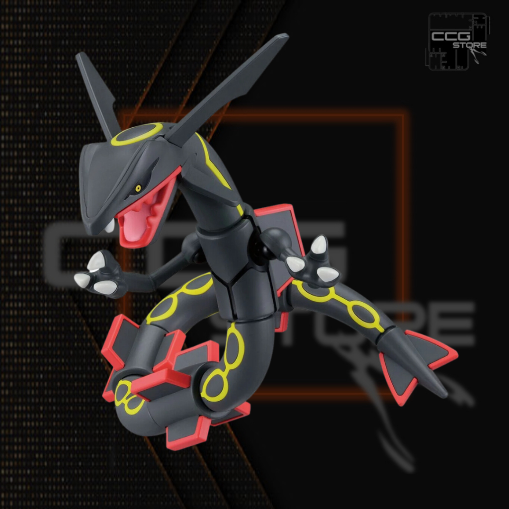 Mô hình lắp ráp Pokepla - BANDAI - Black Rayquaza | Shopee Việt Nam